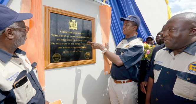 Edgar Lungu launches the NAPSA Freedom Mall in Kitwe – -Pictures by ...